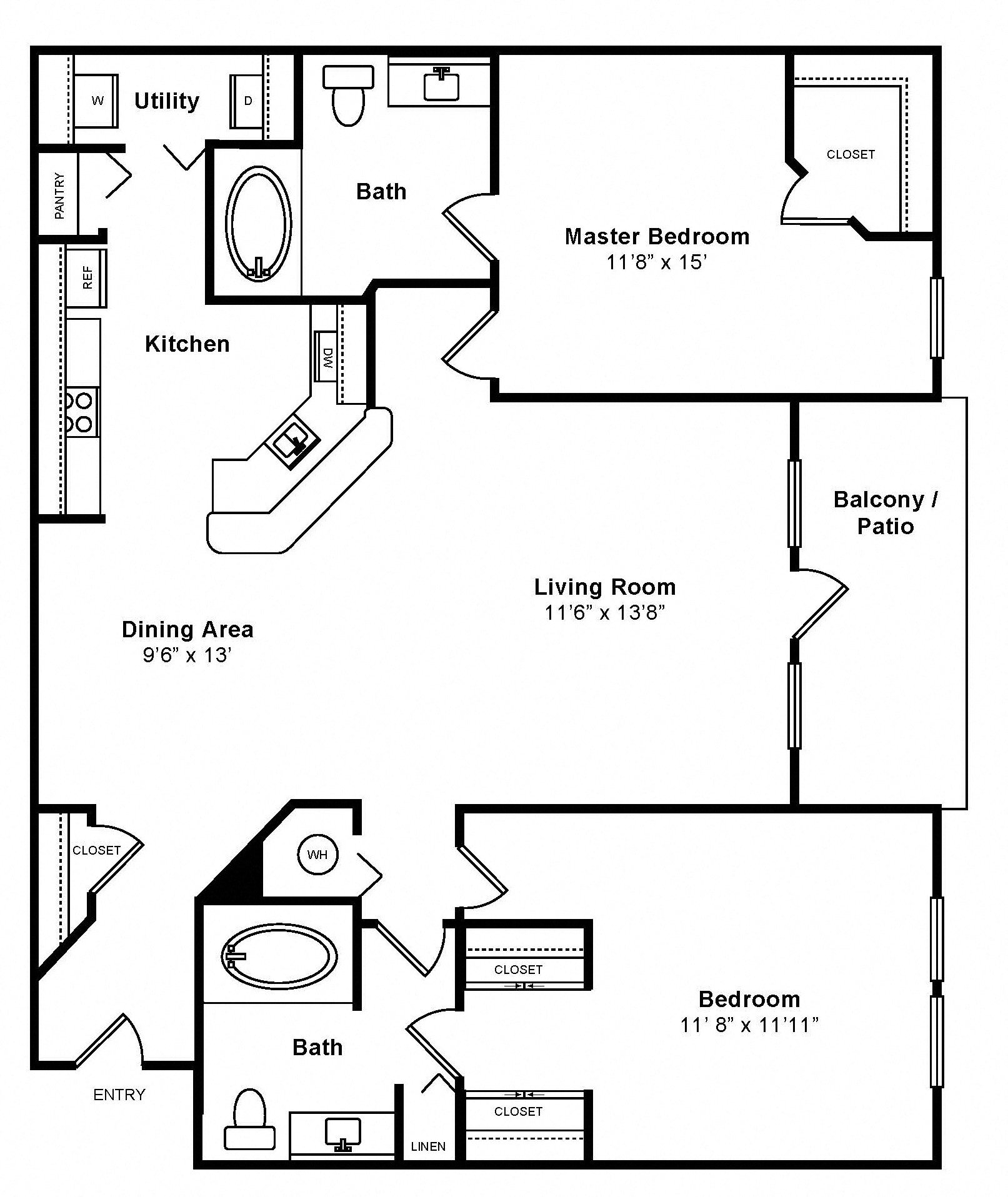1, 2 & 3 Bedroom Apartments in Miramar, FL